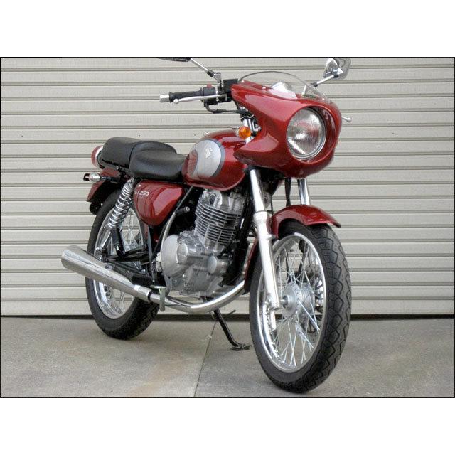 CHIC DESIGN CHIC DESIGN:シックデザイン ミニロケットカウル スクリーンカラー：クリア / カラー：キャンディインディブルー ST250 :8680763:ウェビック1号 ...