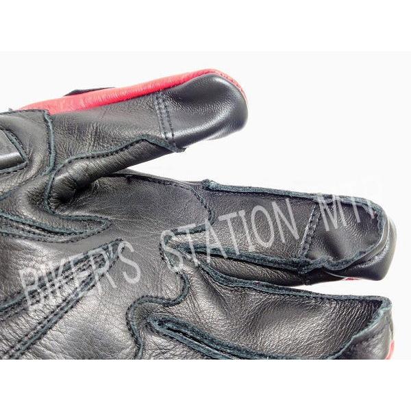 GREEDY グリーディー GSR-2301 ハードレーシンググローブ 全3色 レッド ブラック ホワイト レザーグローブ レーシンググローブ ...