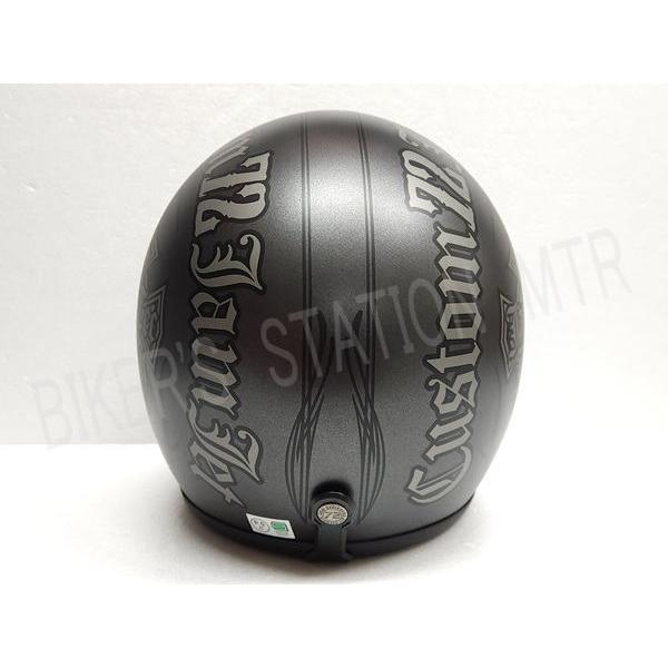 72JAM JET HELMET JJ-31 JJ-31L ジェットヘルメット New Cross ニュークロス ガンメタ : BIKERS STATION MTR 2号店 - 通販 ...