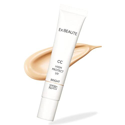 Ex：BEAUTE エクスボーテ SPF50+ 化粧下地 CCクリーム 日本製 CCハイプロテクトUV 30g ブライトカラー BBクリーム ファンデーション 紫外線吸収剤不使用 美容成分★ ...