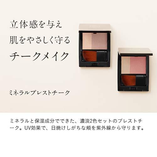 ETVOS（エトヴォス） ミネラルプレストチーク #シェルピンク 4.5g SPF20/PA++ 2色/ハイライト 石鹸で落ちる★ : ウェブ ...