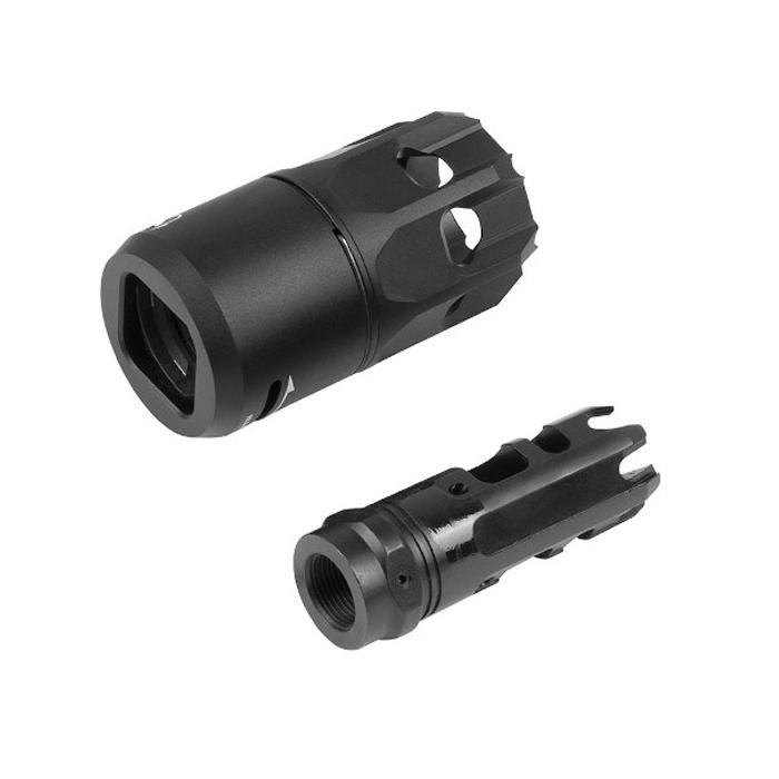 【限定！値下げ品】UFC Strike Industries OPPRESSORタイプ マズル デバイス & KING COMP (14mm逆 ...