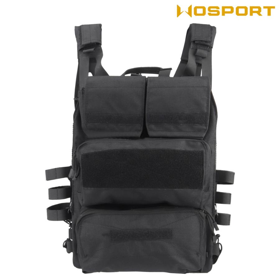 WOSPORT JPC2.0タイプ ベスト Black : web shop アシュラ - 通販 - Yahoo!ショッピング