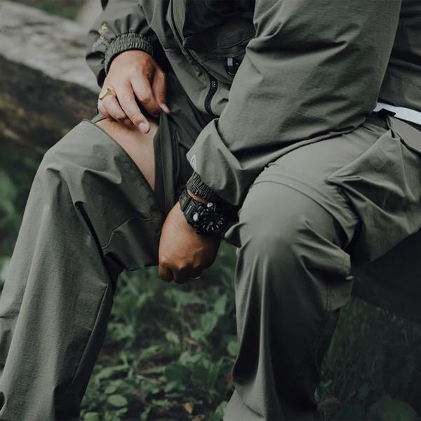 NEW ERA ニューエラ アウトドア フィールド 2Way トラックパンツ Angler Collection オリーブ (14117000 ...