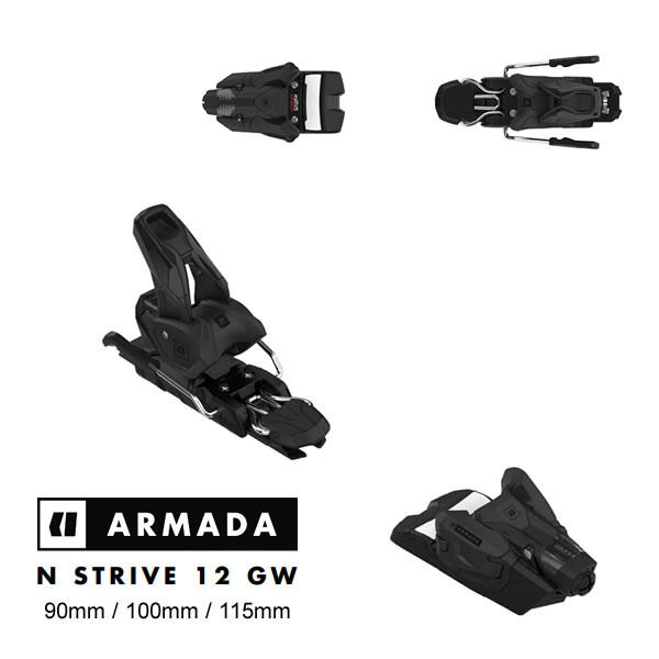 ARMADA アルマダ ビンディング STRIVE 12 GW Black (RD0000078) ストライブ12GW (25-26 2026) フリーライド : WebSports - 通販 ...