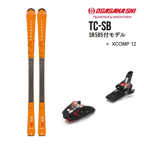 OGASAKA オガサカ スキー 23-24 TC-SB ＋ SR585プレート + 24 マーカー XCOMP 12 70mm ブレーキ (23-24 2024) テクニカル 日本製 ...