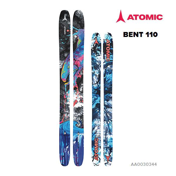 アトミックスキー板 2025 BENT 110 スキー板 単品 (板のみ) AA0030344 ベント110 24-25 atomic ski 日本正規品 : 56308 ...