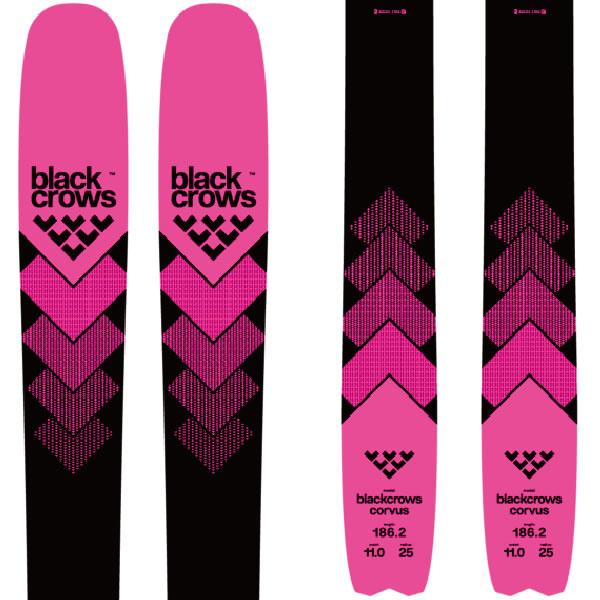 blackcrows スキー板 2025 Corvus 単品 (板のみ) コーバス blackcrows スキー板 2025 Corvus 単品 (板のみ) コーバス