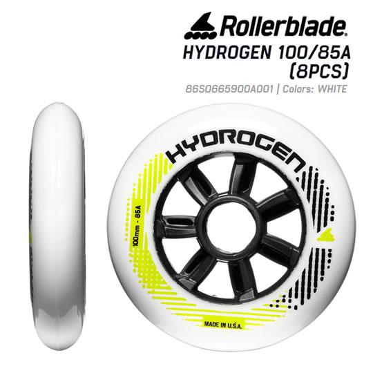 TECNICA ローラーブレード インラインスケート スペアウィール HYDROGEN 100mm 85A 8pcs (06635500101) ROLLERBLADE : WebSports ...