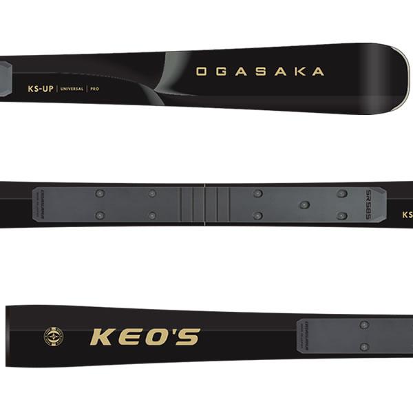 OGASAKA オガサカ スキー KS-UP/BK + SR585 (25-26 2026) 26 マーカー COMP 12 GW (スキー板 ビンディングセット) ケオッズ ...