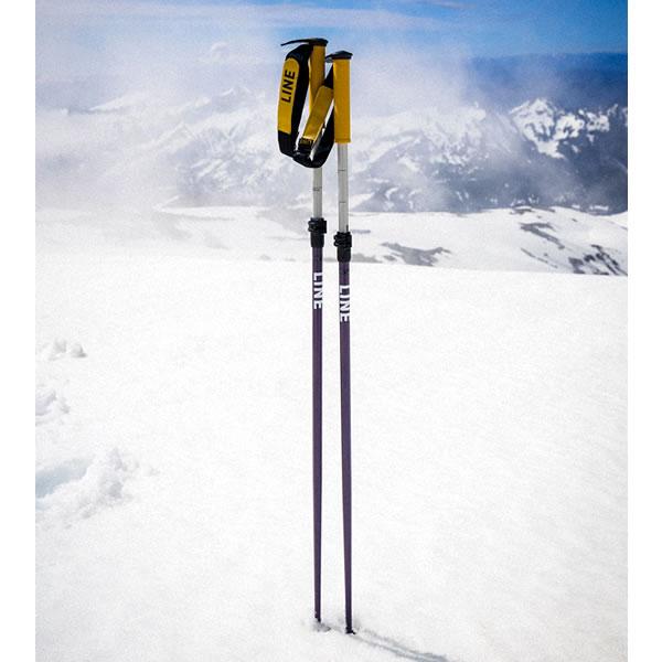 K2 ライン スキーポール 2026 PAINTBRUSH Purple 伸縮式 ペイントブラッシュ LINE Skis スキーストック ...