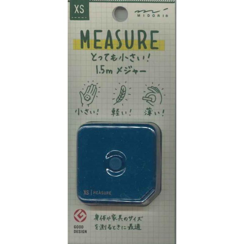 【メール便OK】ミドリ とっても小さい！1.5m メジャー 35534-600紺 : webtenshindo - 通販 - Yahoo!ショッピング