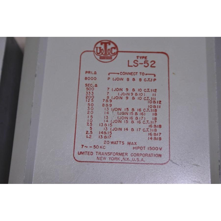 UTC LS-52 Output transformers : wec5 - 通販 - Yahoo!ショッピング