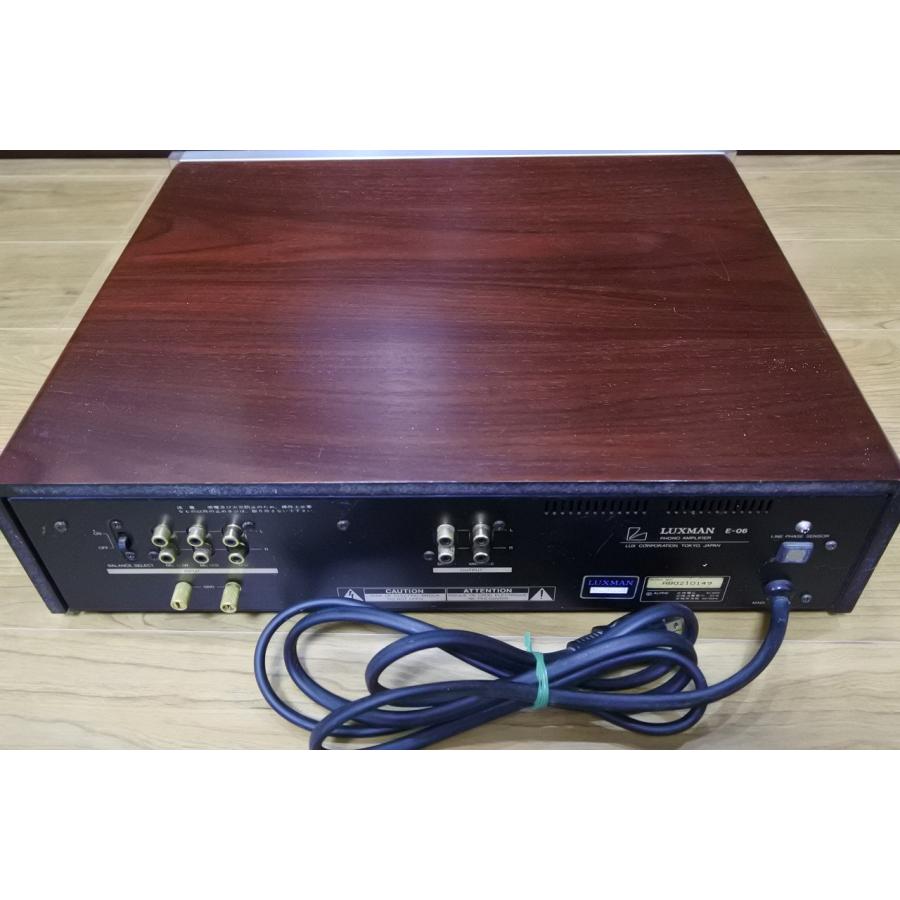 LUXMAN Luxman E-06 Phono Amplifier : wec5 - 通販 - Yahoo!ショッピング