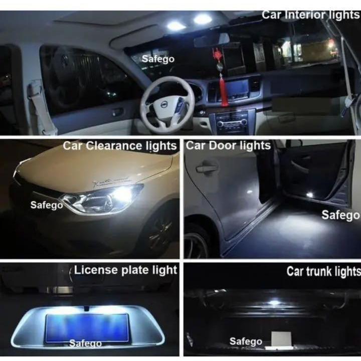 トヨタ T10 LED 12V COB 2面発光 白 ホワイト 2個 車検対応 : WeCar - 通販 - Yahoo!ショッピング