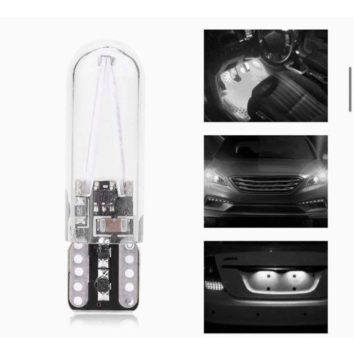 T10 LED ガラスレンズ 超爆光 ホワイト 白 2個セット 車検対応 : ci : WeCar - 通販 - Yahoo!ショッピング