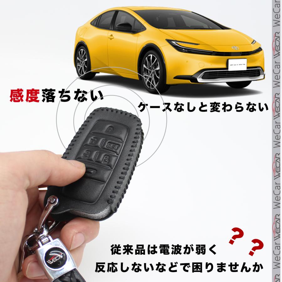 日産 NISSN キーケース 新型セレナC27 C26 C25 エルグランドE52 E51 キーカバー キーホルダー スマートキー 高級 レザー 黒&赤スティッチ 5色選択可能 ...