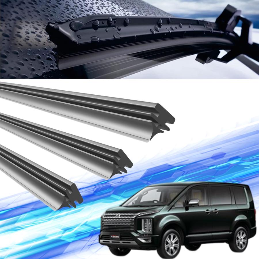 ステップワゴン 替えゴム 適合サイズ 互換品 運転席 助手席 リア 天然ゴム 3本セットRG1 RG2 RG3 RG4 H19.11~H21.9 WeCar : WeCar - 通販 ...