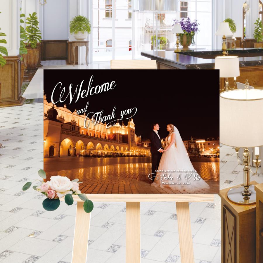 写真をウェルカムボードに【A4〜A1ポスタ―/パネル/キャンバス】結婚式 名入れ ウェディング 送料無料 : Wedding momo-noha - 通販 - Yahoo!ショッピング