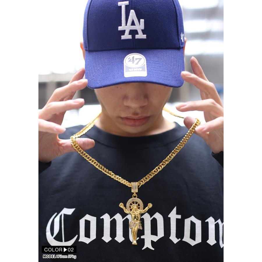 エースフラッグ ACEFLAG ネックレス ロングチェーン メンズ レディース b系 ヒップホップ ストリート系 75cm ダイヤモンドカット ジルコニア ラインストーン :130114135 ...