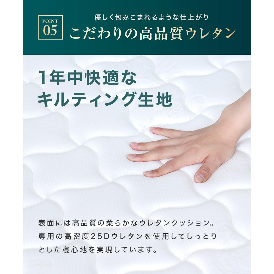 WEIMALL マットレス セミシングル ポケットコイル 20cm 腰痛 エッジサポート ベッドマットレス 硬め スプリングマットレス 寝具 体圧分散 ウレタン メッシュ : WEIMALL ...