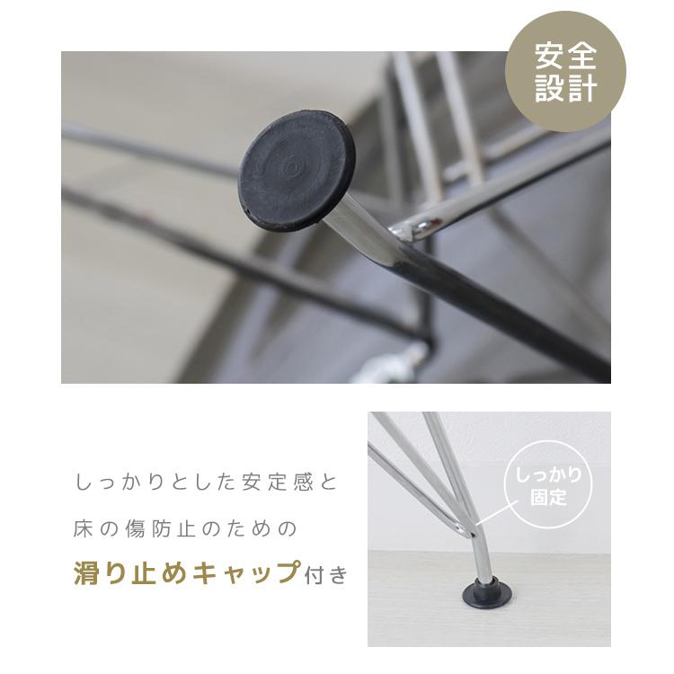 WEIMALL イームズチェア クリア 透明 ダイニングチェア リビングチェア DSW 3色 滑り止め付き リプロダクト eames おしゃれ 椅子 クリアチェア イス デザイナーズ ...