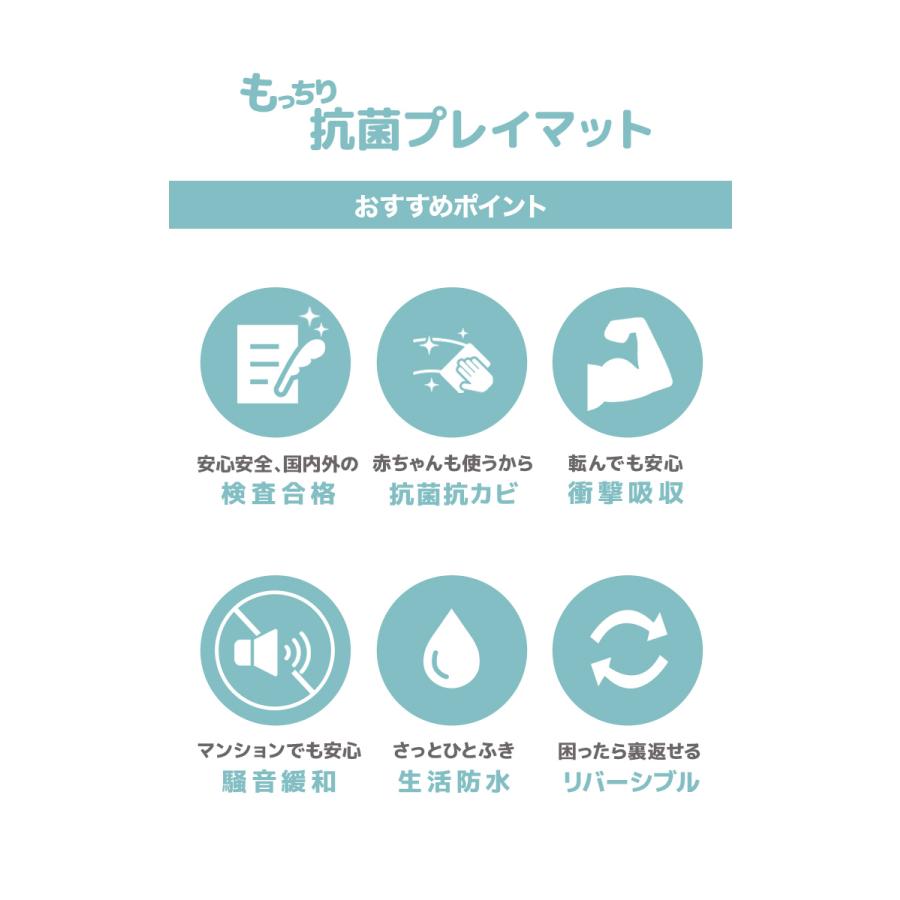 WEIMALL プレイマット ベビー ベビーマット 140×210 赤ちゃん ロール式 ワイド 厚さ1.2cm 防水 マット 道路 両面 抗菌 収納 安全 大判 子ども かわいい ...