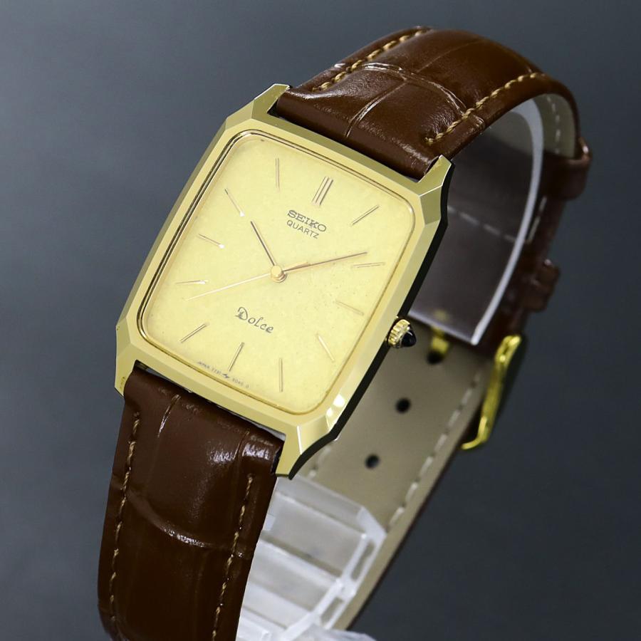 SEIKO 【稼働】セイコー ドルチェ 7731-5040 クォーツ メンズ 腕時計 : ウィジェクトストア - 通販 - Yahoo!ショッピング