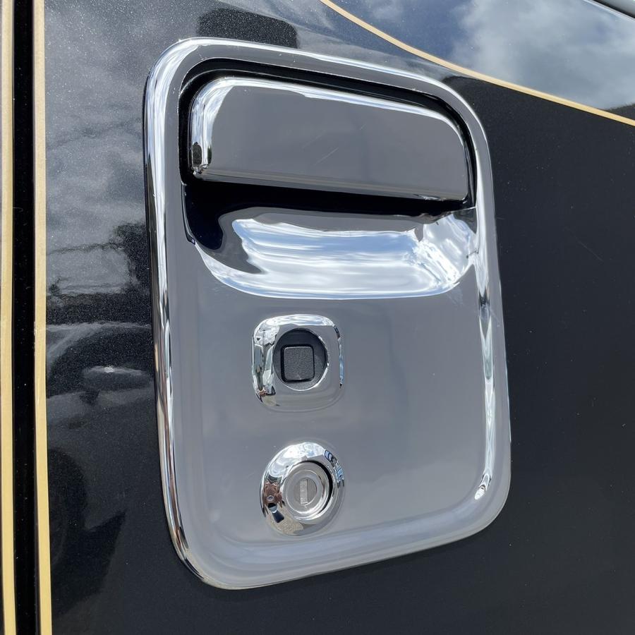 【軽トラカスタム応援価格!!】 J-NEXT ダイハツ ハイゼット/ハイゼットジャンボ（S500P/S510P ) MC後 ドアハンドル メッキカバー&アウターカバーセット : ウエルク ...