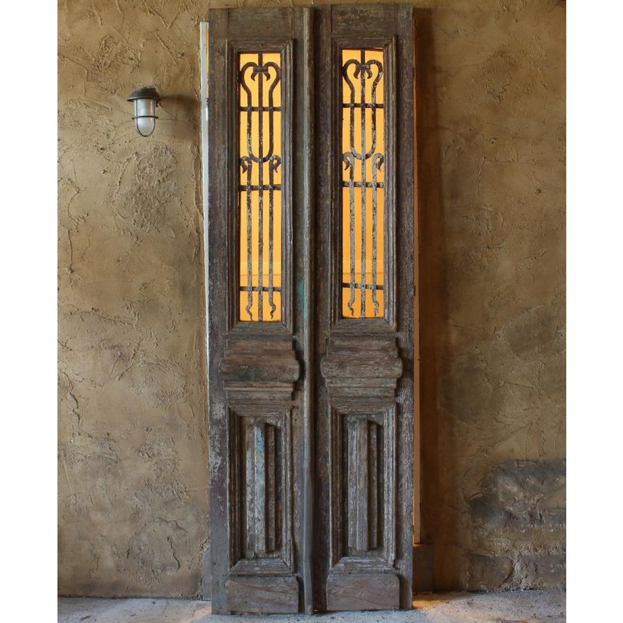 ドア アイアン 親子ドア ダブルドア アンティーク イギリス ビンテージ レトロ ウェリントン wdi-5803 : アンティーク家具 ウェリントン - 通販 - Yahoo!ショッピング