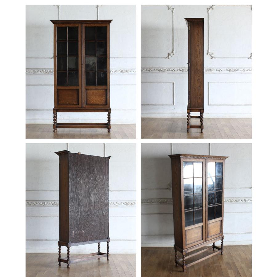 アンティーク家具 ブックケース キャビネット イギリス ビンテージ レトロ ヨーロッパ wk-cb-6218-bkc : アンティーク家具 ウェリントン - 通販 - Yahoo!ショッピング