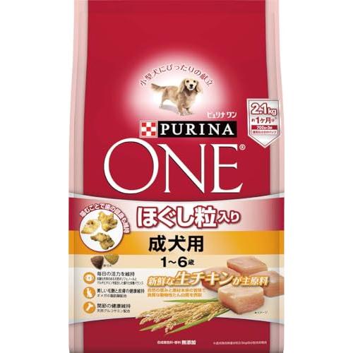 ピュリナ ワン 成犬用(1-6歳) ほぐし粒入り チキン 2.1kg(700g×3袋) [ドッグフード] : evs171367884552112 : WELLVY MALL - 通販 ...