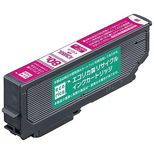 エコリカ エプソン ICM80L対応リサイクルインク マゼンタ ECI-E80L-M 残量表示対応 : scx171677033256112 : WELLVY MALL - 通販 ...