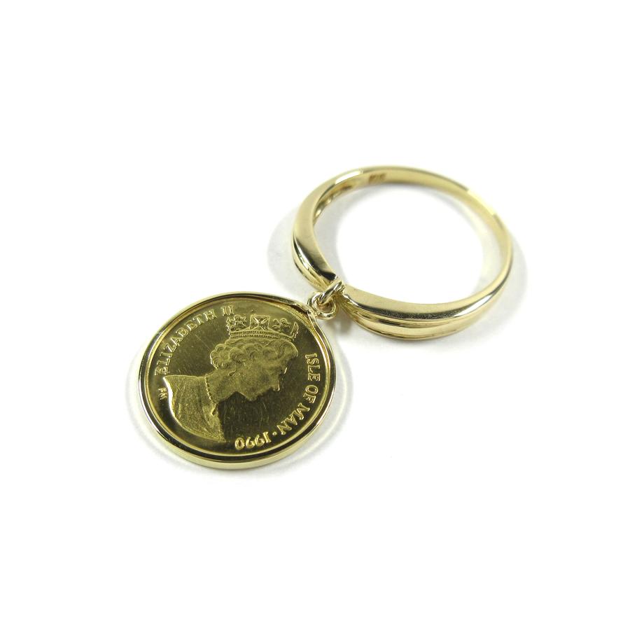 K24 1990年 マン島 クラウン キャット 1/25oz 金貨 K18YG デザイン イエローゴールド リング 11号 3.0g TK3 : tk3 : K.I CLUB - 通販 ...