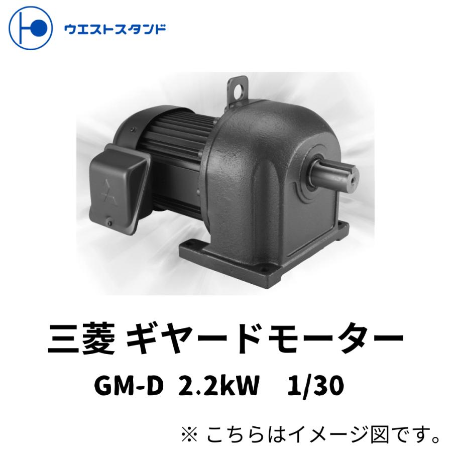 三菱電機 【新品】三菱ギヤードモーター GM-D 2.2kW 200V 1/30 屋外用 ブレーキなし【送料無料】 : ウエストスタンド - 通販 - Yahoo!ショッピング