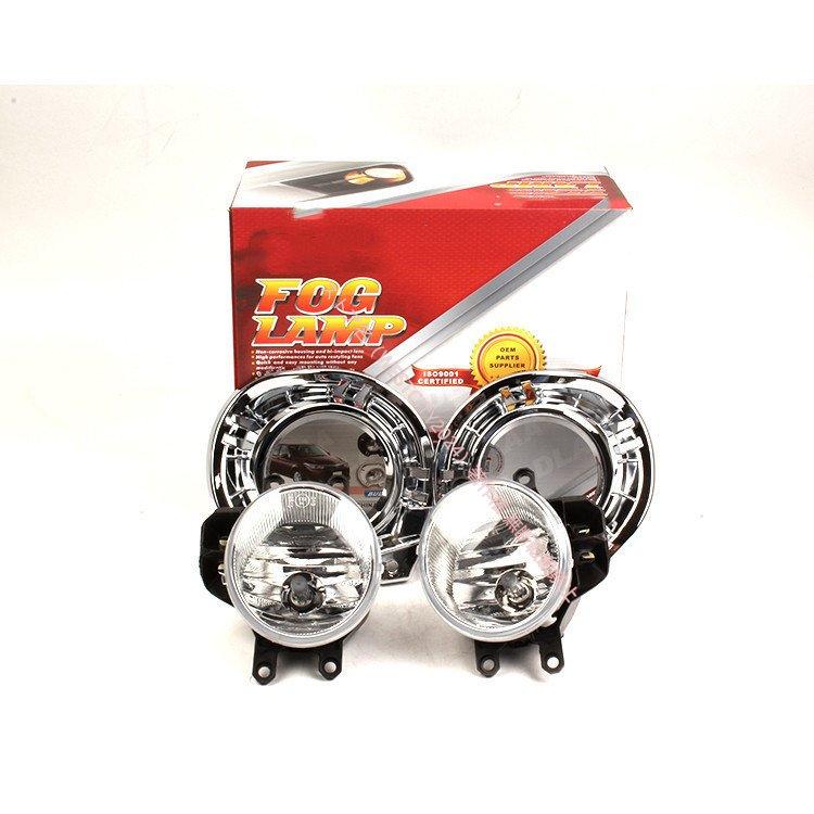 トヨタ TOYOTA カローラ アクシオ/フィールダー E160型 160系 中期 NRE NZE NKE専用 フォグライト 後付キットフルセット メッキ : 518835908 ...