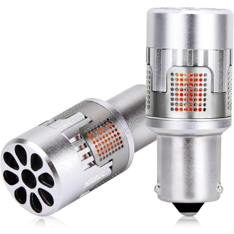 S25 ピン角違い LEDウインカー 車検対応 OPPLIGHT ステルス性 150度ピン BAU15S PY21W 4200LM 無極性 12V 国産車用 2個入り 1年保証 : いいネット ...