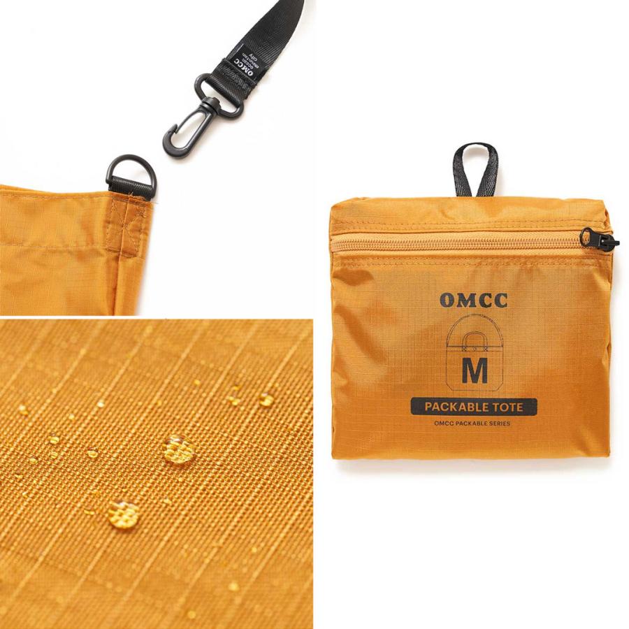 OMCC PACKABLE TOTE M OMC-PT0006 パッカブルトートバッグ ショルダーバッグ : ウエストコースト アウトドアShop - 通販 - Yahoo!ショッピング