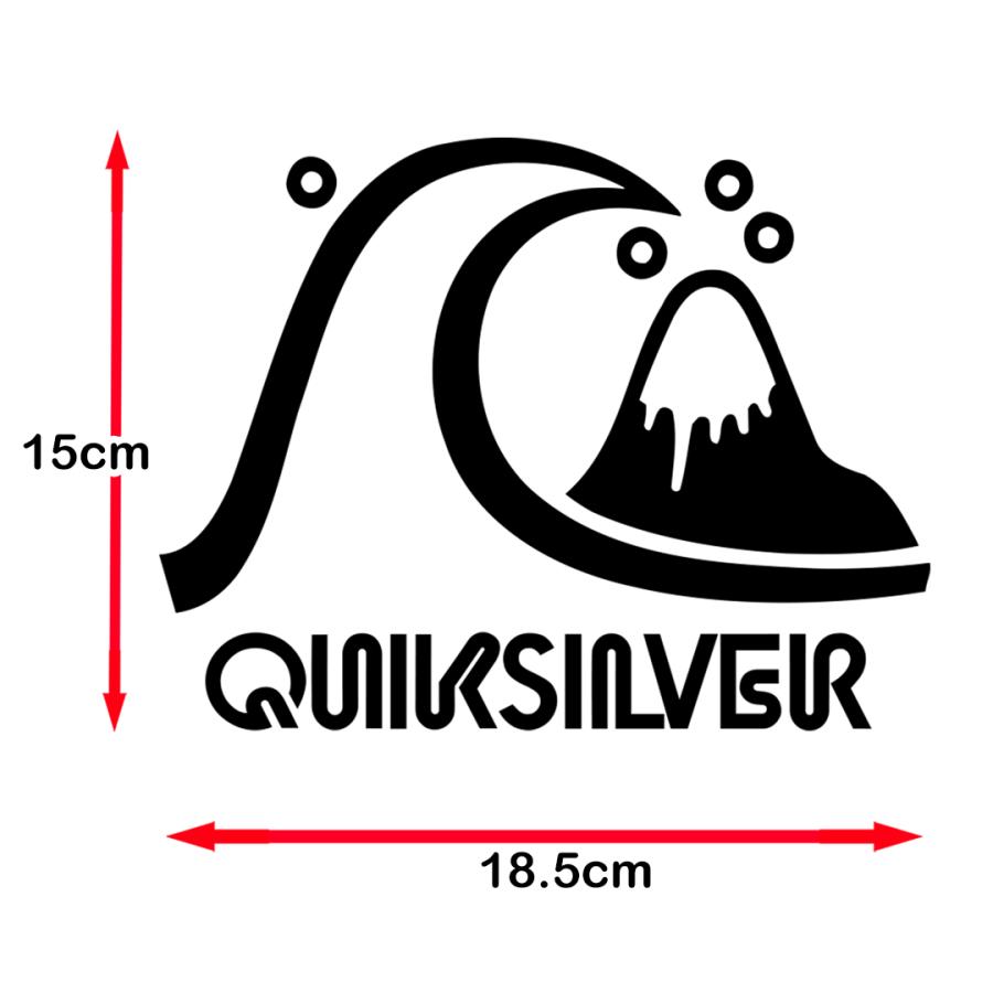 Quiksilver（クイックシルバー） BUBBLE STICKER QOA215323 ステッカー : ウエストコースト アウトドア ...