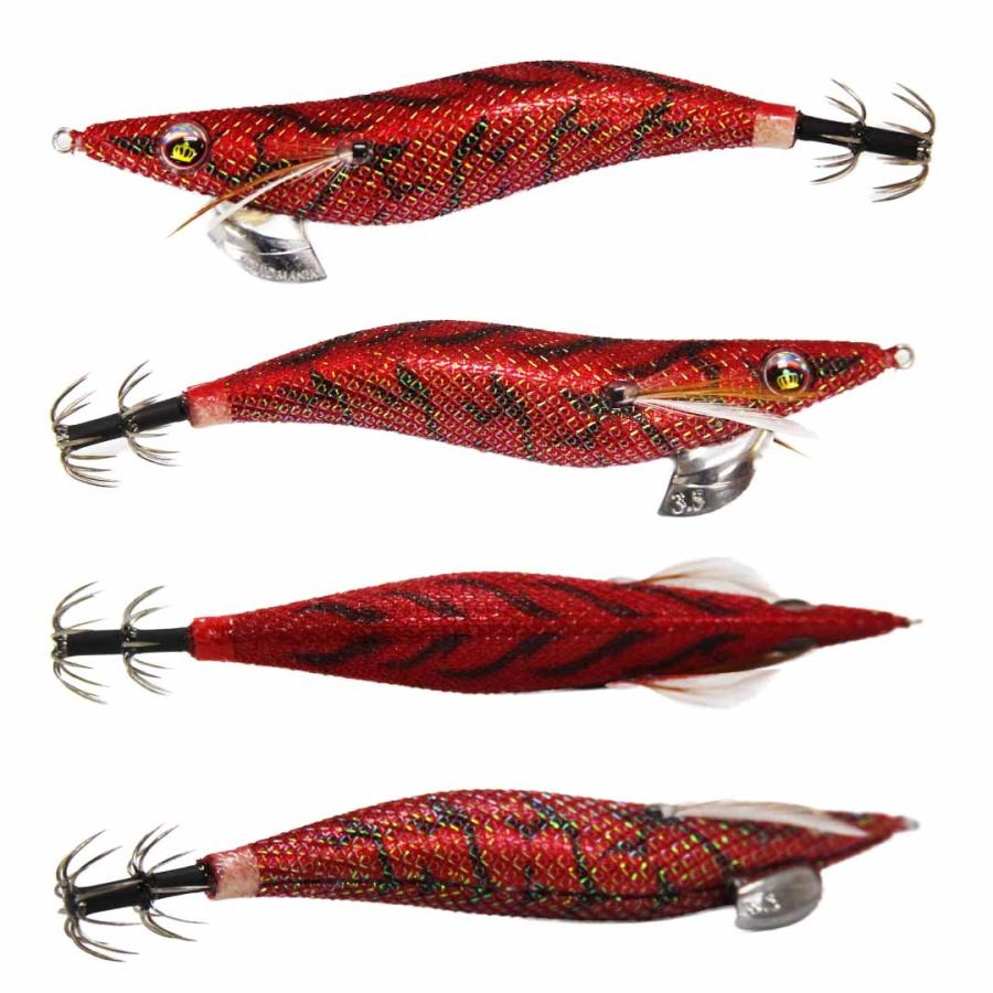 SQUID MANIA スクイッドマニア WAVE HUNTER ウェーブハンター 3.5号 ML01_赤鬼 スーパーシャロー エギ 特注カラー : squidmania-122 : ウエスト ...
