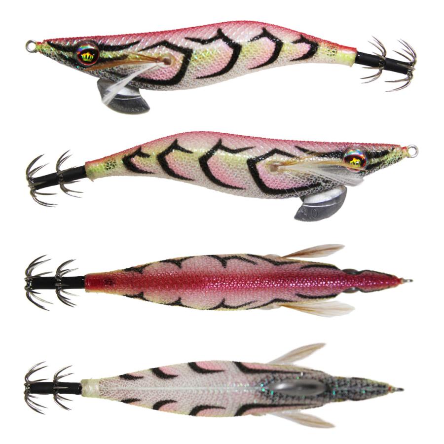 SQUID MANIA スクイッドマニア WILD CHASE ワイルドチェイス 3.0号 07_セクシーシュリンプ エギ : squidmania-137 : ウエストコースト アウトドア ...