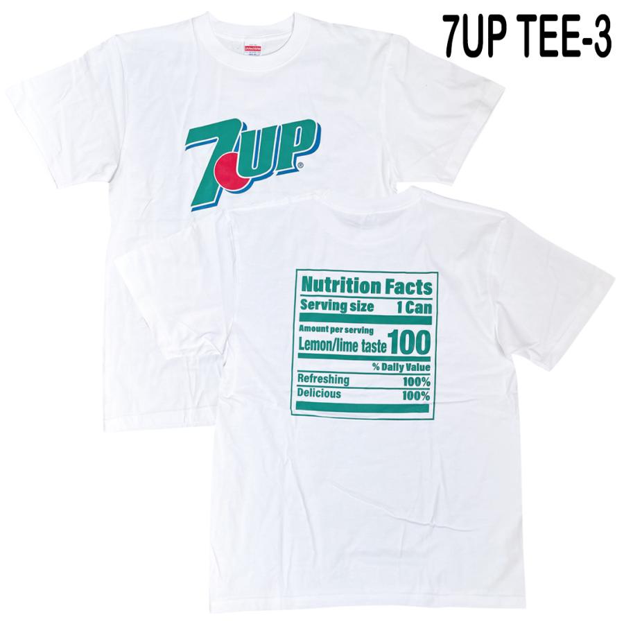 7UP TEE-3 セブンアップ Tシャツ アメリカン雑貨 半袖 アメカジ Tシャツ : unite-001 : ウエストコースト アウトドアShop - 通販 - Yahoo!ショッピング
