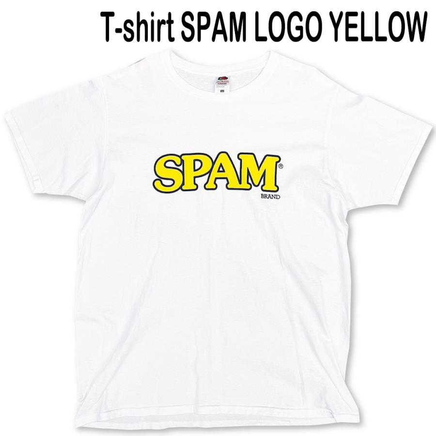 T-shirt SPAM LOGO YELLOW Tシャツ スパム ロゴ 半袖Tシャツ メンズ アメリカン雑貨 : unite-011 ...