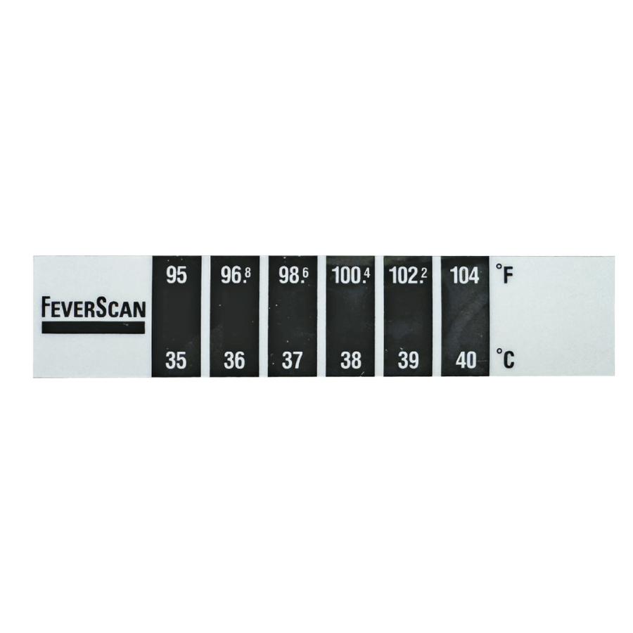 TEMPERATURE STICKERS / Body UT000802 シート状体温計 アメリカン雑貨 : ウエストコースト アウトドア ...