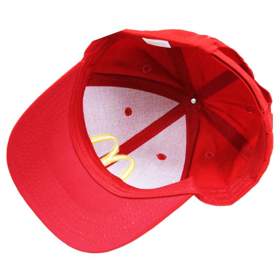 MC CAP LOGO RED マクドナルド キャップ 帽子 アメリカン雑貨 MC CAP LOGO RED マクドナルド キャップ 帽子 アメリカン雑貨