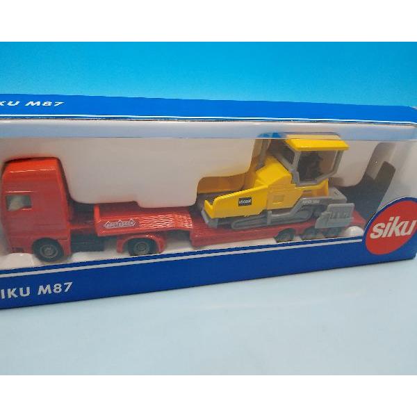 Siku ジク 1/87 Low Loader with Road Paver ローローダー 道路舗装機付き 1832 : ウエストポイント京都Yahoo!店 - 通販 - Yahoo!ショッピング