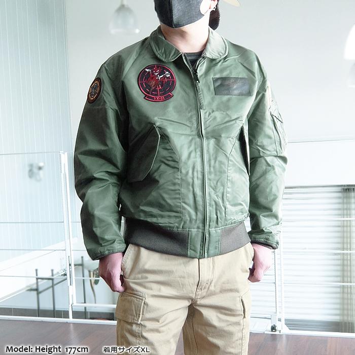 AVIREX(アビレックス) CWU-36P VX-31 TOP GUN Model[783-0252039] フライトジャケット ミリタリー アメカジ メンズ ブルゾン トップガンモデル ...