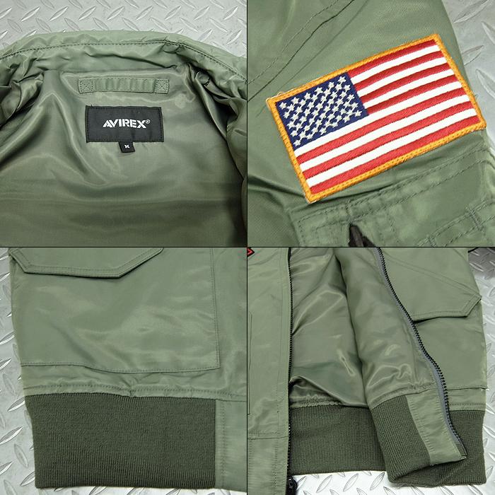 AVIREX(アビレックス) CWU-36P VX-31 TOP GUN Model[783-0252039] フライトジャケット ミリタリー アメカジ メンズ ブルゾン トップガンモデル ...
