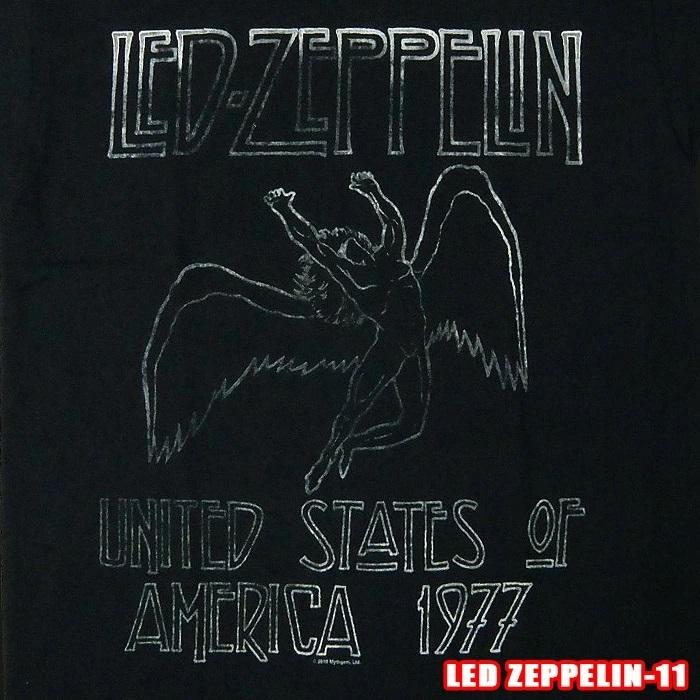 LED ZEPPELIN-11[レッドツェッペリン] USA 1977 メール便送料無料 ロックTシャツ/バンドTシャツ ROCK TEE ...