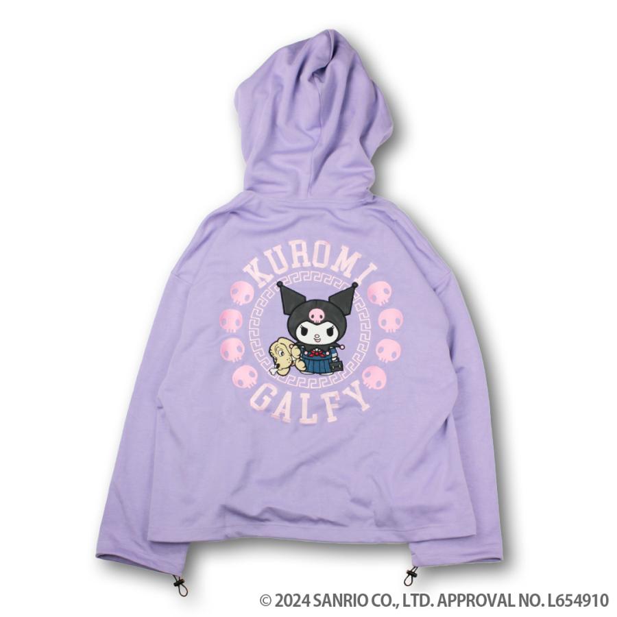 GALFY 【クロミ×ガルフィー】みんな大好きボンディングパーカー 144001 正規品 ユニセックス オーバーサイズビッグシルエット ゆったり ストリート レディース メンズ ...